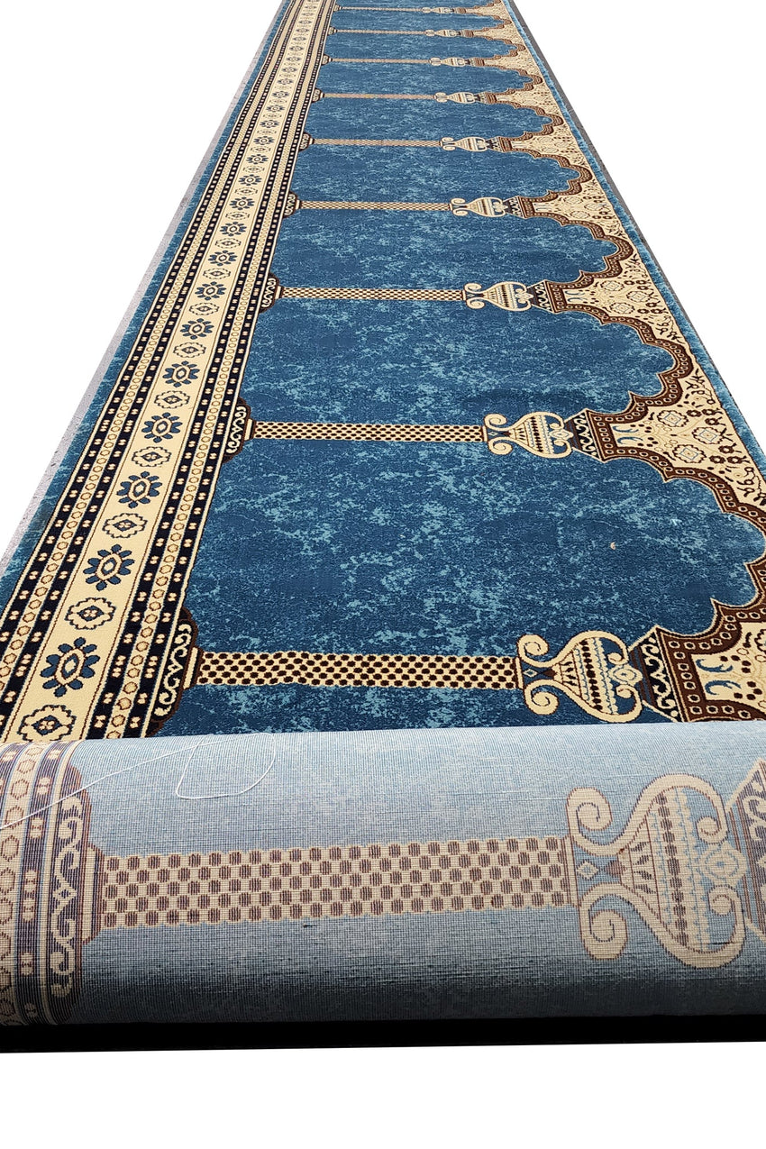 Portable Masjid Carpet Prayer Runners Roll Rugs – MUSALLA® Masjid ...